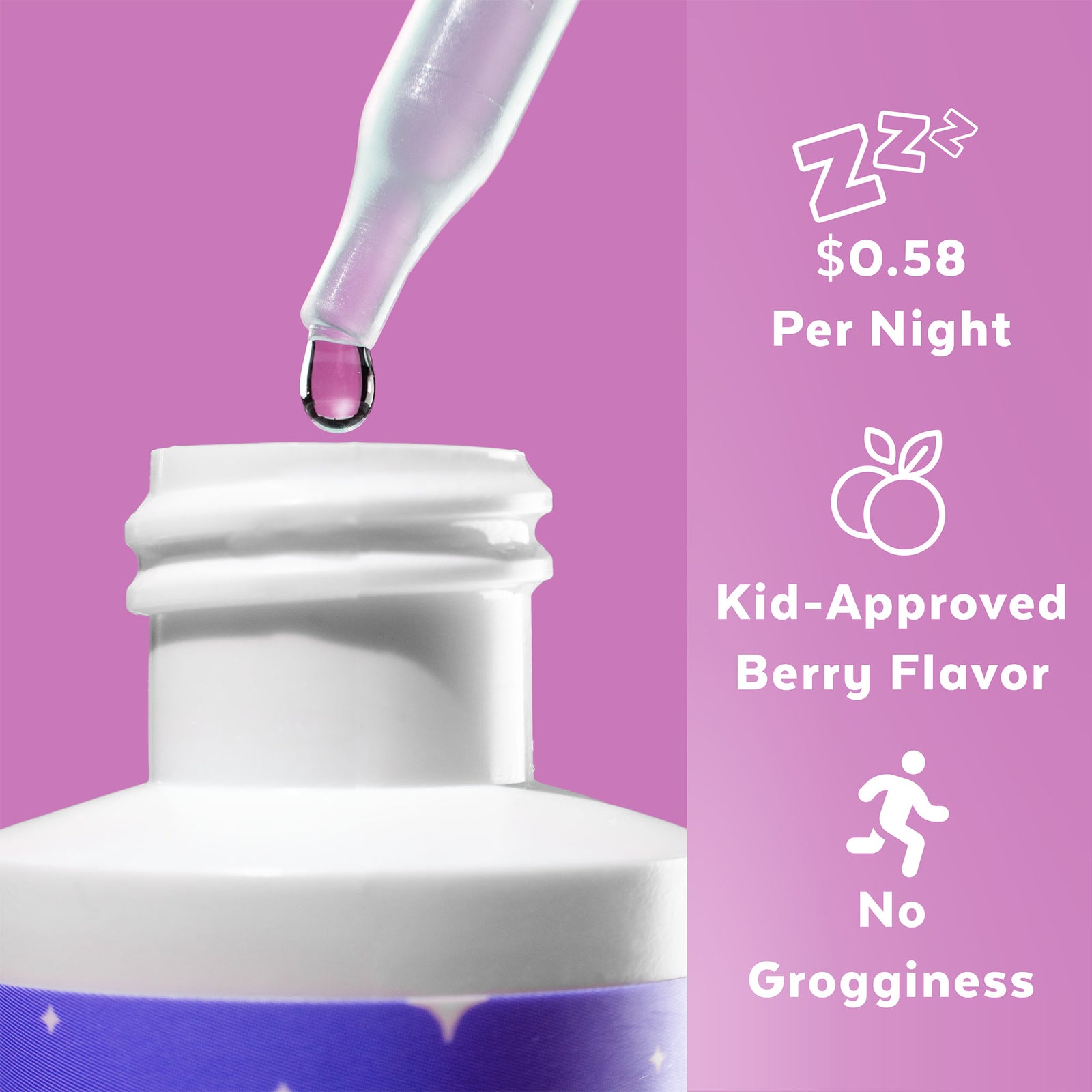 Kids Natural Melatonin Quick Sleep Drops