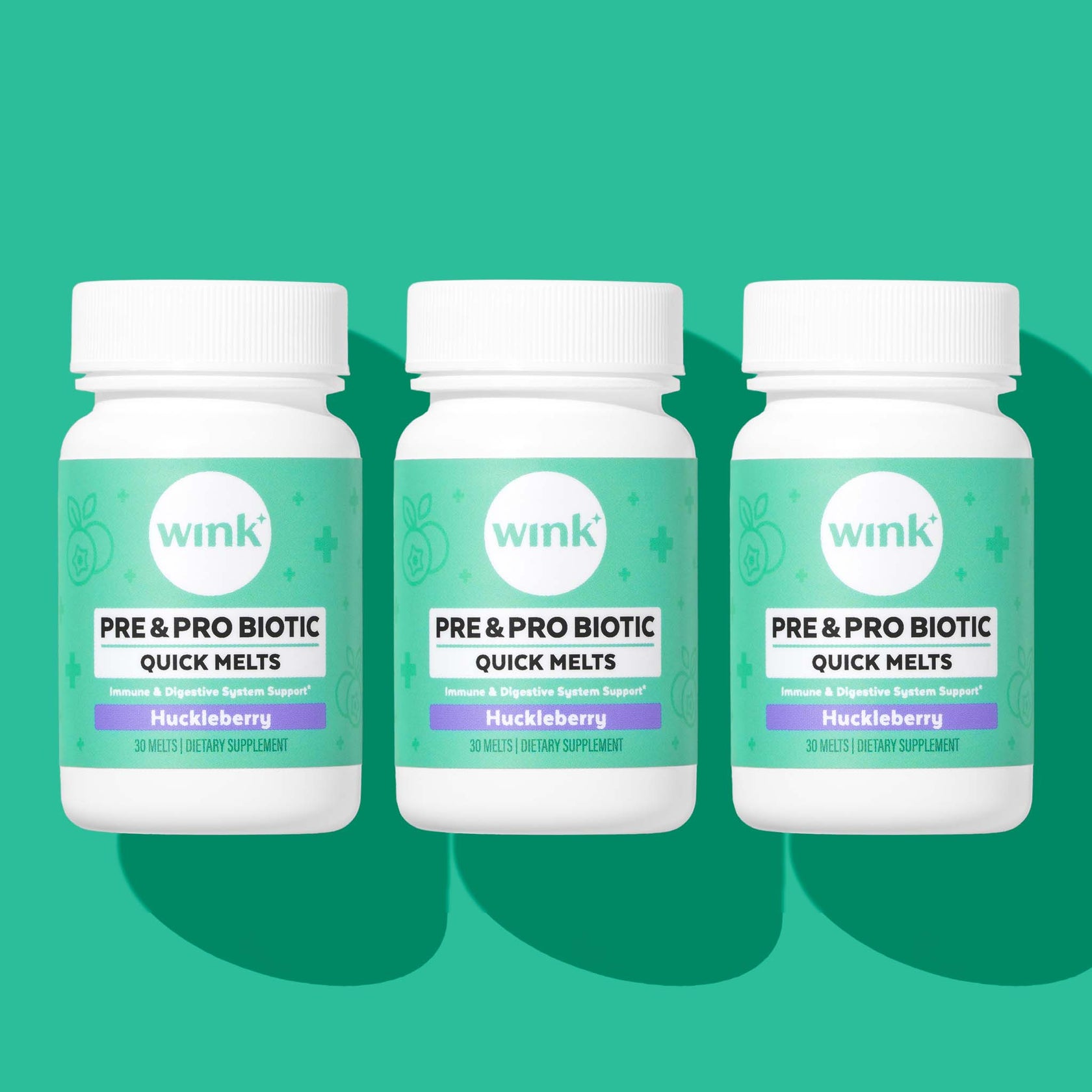 Prebiotic & Probiotic Quick Melts – Wink Well